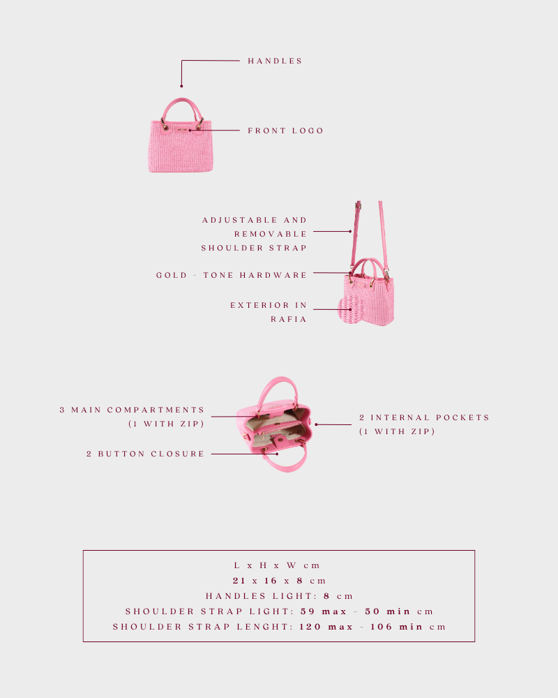 MARGOT SMALL 30.05 LE Handbag - COOL PINK - PRESALE – LABEL ROSE