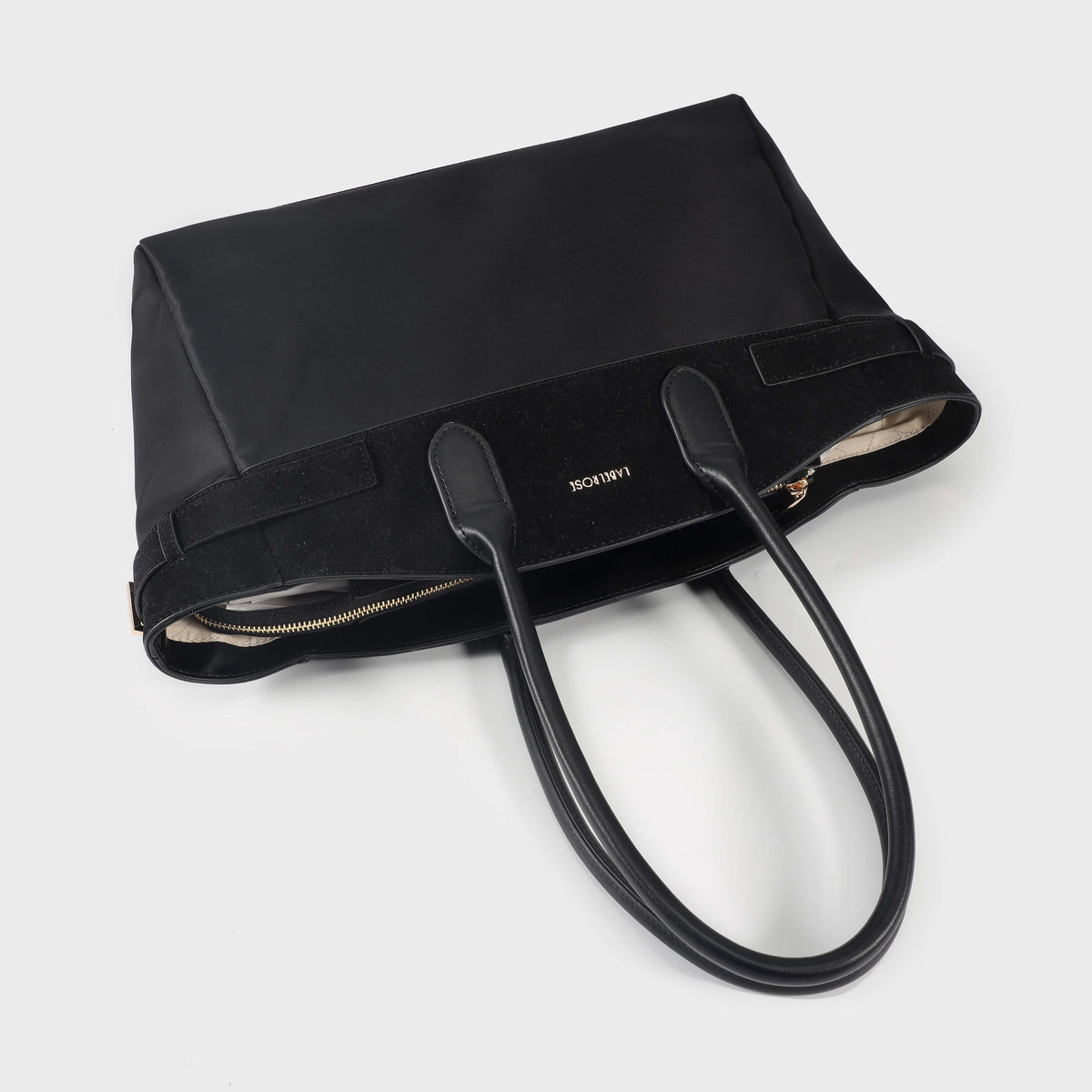 Borsa a spalla MAEVE CON DIFETTO - BLACK GOLD – LABEL ROSE