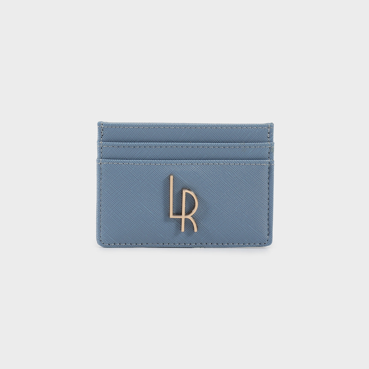 MINI BEAUTY saffiano WALLET - AZZURRO – LABEL ROSE